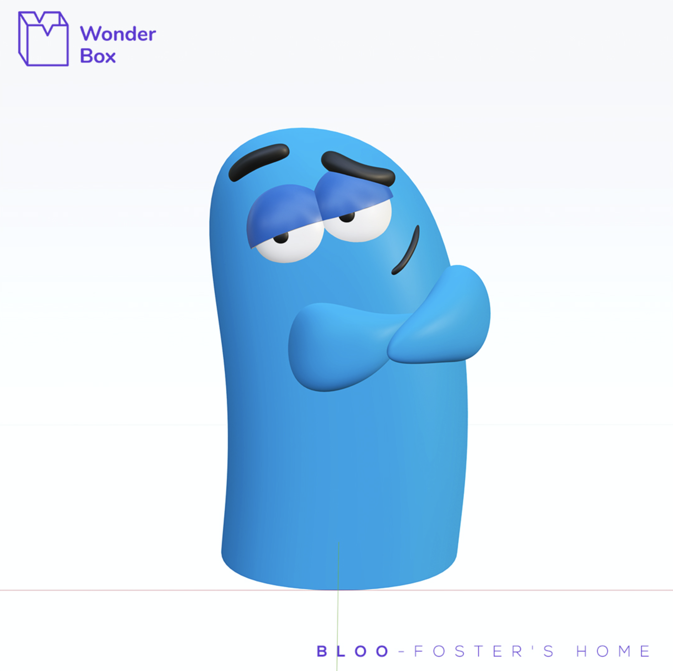 Archivo Stl Bloo Fosters Home For Imaginary Friends・objeto 3643